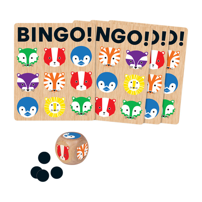 Geometric Animals My First Bingo - Galison Games | Maisonette