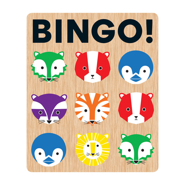 Geometric Animals My First Bingo - Galison Games | Maisonette