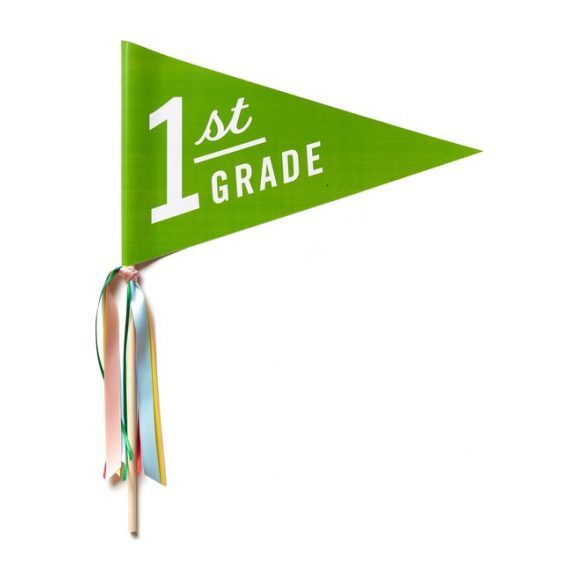 First Day of 1st Grade Banner - Cheree Berry Paper Desk & Stationery ...