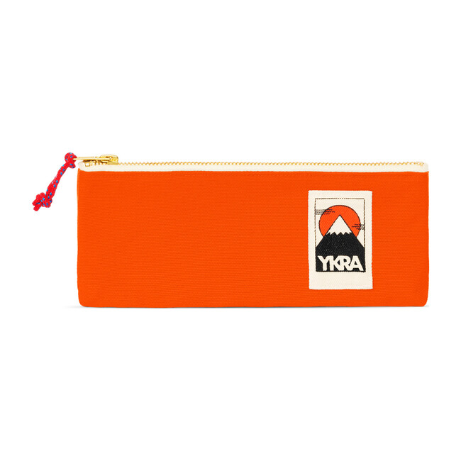 Pencil Case, Orange - YKRA Bags | Maisonette