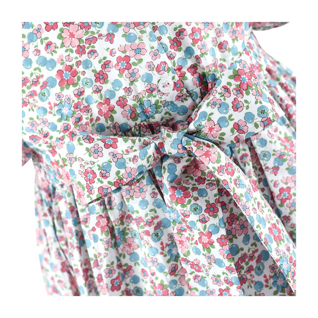 Smocked Frock Dress, Winter Garden Floral - Alice Kathleen Dresses ...