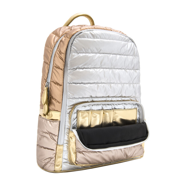Puffy Backpack, Rose Mix - Kids Girl Accessories Bags - Maisonette