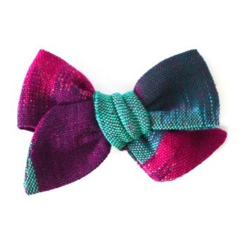Mini Twirl Bow, Esmeralda - Folklore Las Niñas Hair Accessories ...