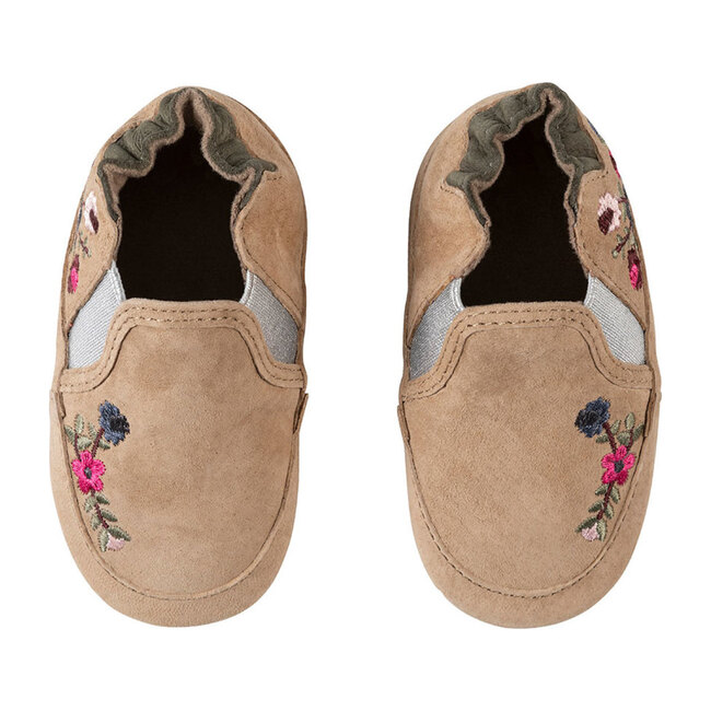 Aubrey Soft Soles, Brown - Robeez Shoes & Booties | Maisonette