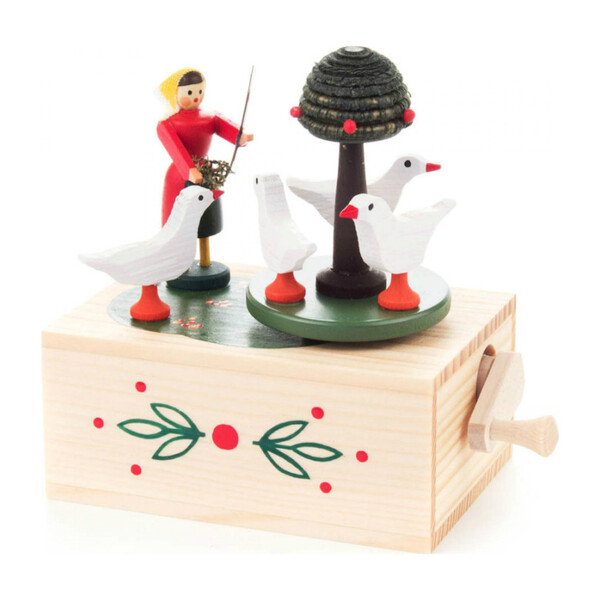 Goose Girl Music Box - Acorn Toy Shop Musical | Maisonette