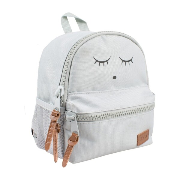 Sleeping Cutie Mini Backpack, Grey - LIVLY Bags | Maisonette