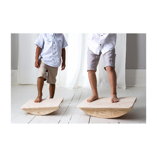 XL Balance Board, Natural - Play Outdoor Balance Boards - Maisonette