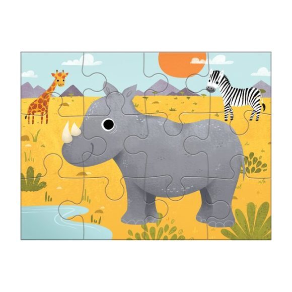 4 In A Box Puzzle Set, Animals of the World - Galison Puzzles | Maisonette