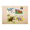 4 In A Box Puzzle Set, Animals of the World - Galison Puzzles | Maisonette
