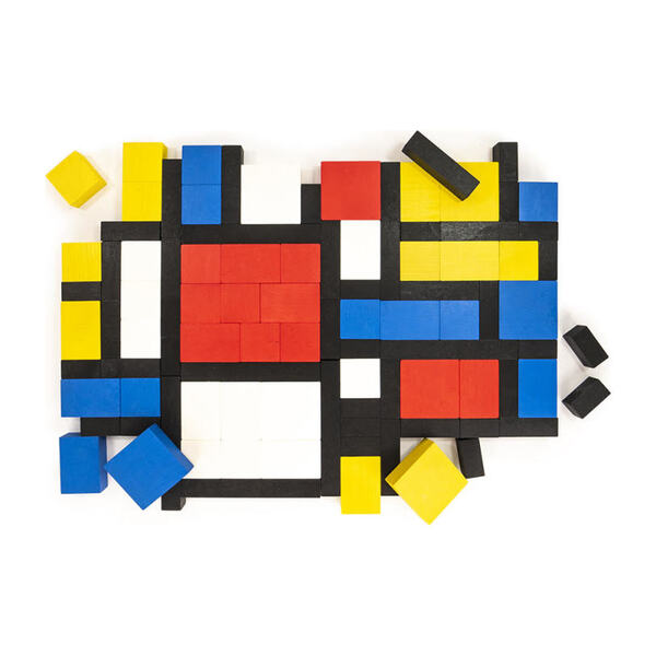 Mondrian Blocks - Play Learning Blocks, Sorters & Stackers - Maisonette