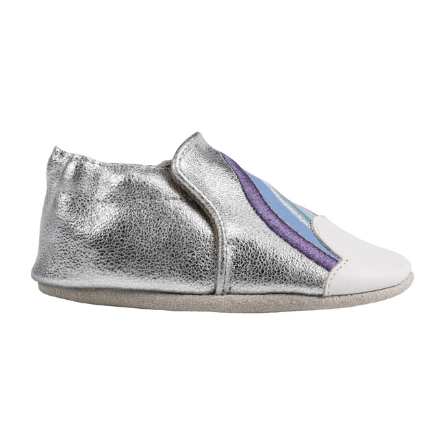 Hope Soft Soles, Silver - Robeez Shoes & Booties | Maisonette
