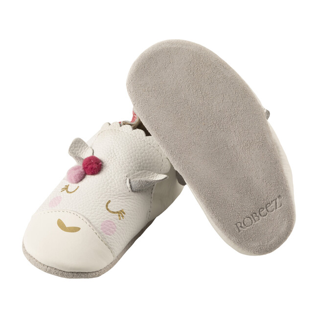 Luna Soft Soles, White - Robeez Shoes & Booties | Maisonette