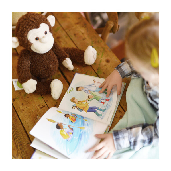 Boodles Plush Toy & What Does a Family Look? Like Book - Play Learning ...