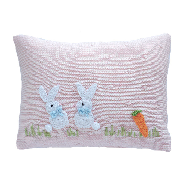Baby Bunny Pillow, Pink - Home Decor Decorative Pillows & Throws ...