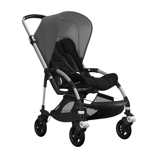 Bugaboo Bee5 Complete, Aluminum Frame, Black & Grey Melange - Bugaboo ...
