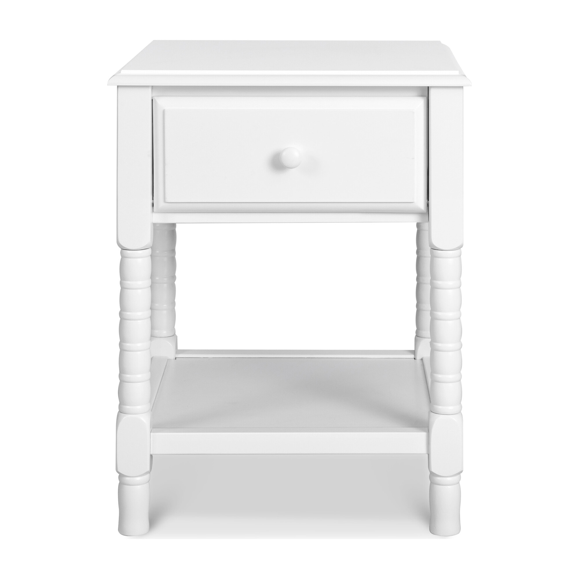 Jenny Lind Spindle Nightstand, White - Home Furniture Nightstands ...