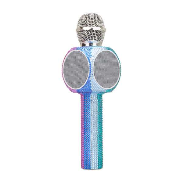 Sing-along Bling Bluetooth Karaoke Microphone, Rainbow Bling - Play ...