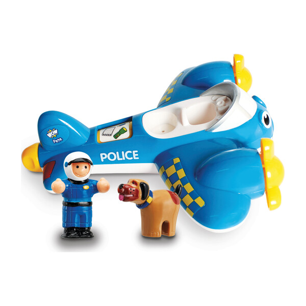 Police Plane Pete - WOW Toys Vehicles & Trains | Maisonette