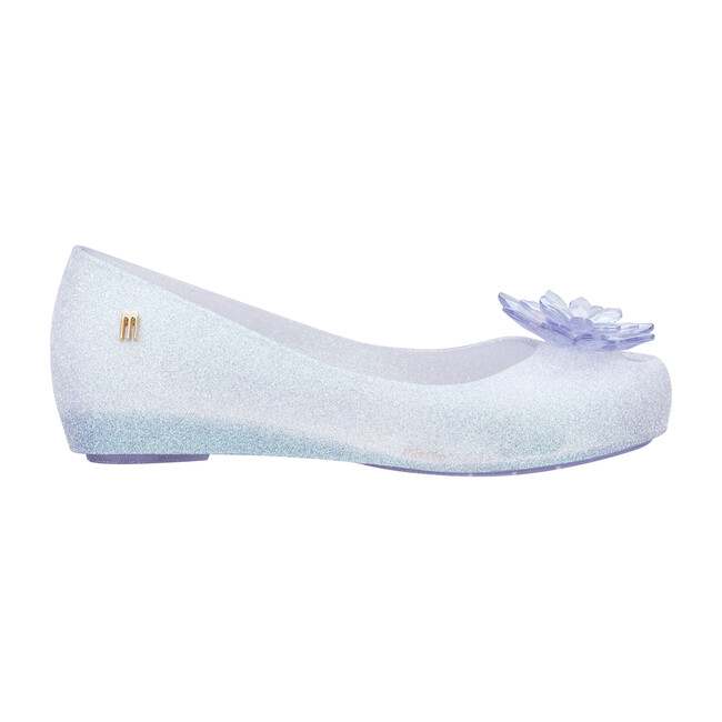 Disney's Frozen Mel Ultragirl Flat, Clear Glitter - Mini Melissa Shoes ...