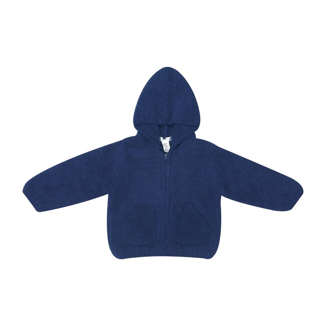 Chenille Jacket, Navy - Angel Dear | Maisonette