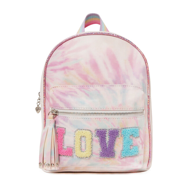 Love For Tie Dye Mini Backpack, Pink - OMG Accessories Bags | Maisonette