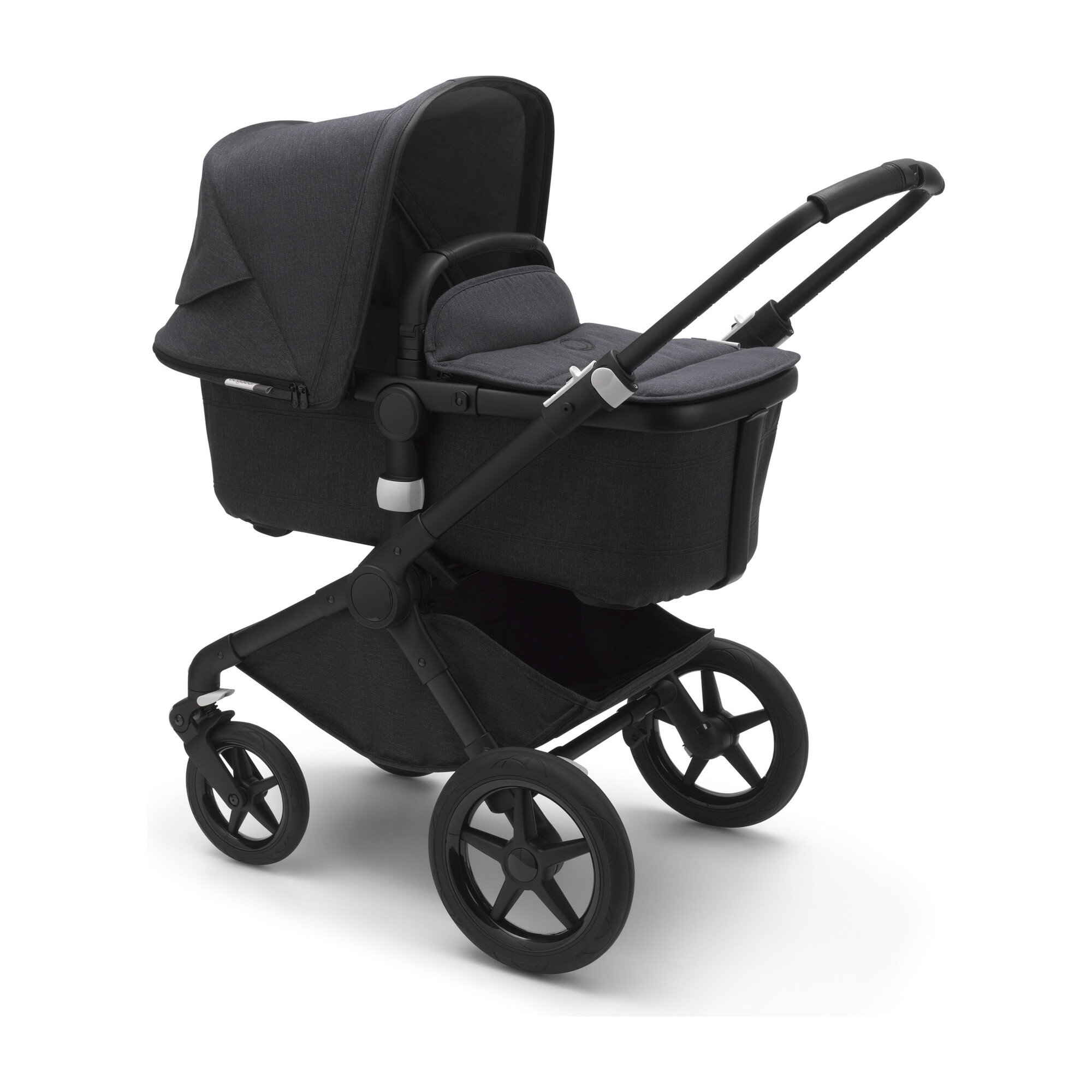 Bugaboo Fox2 Mineral Complete, Black Base & Washed Black Fabrics - Gear ...