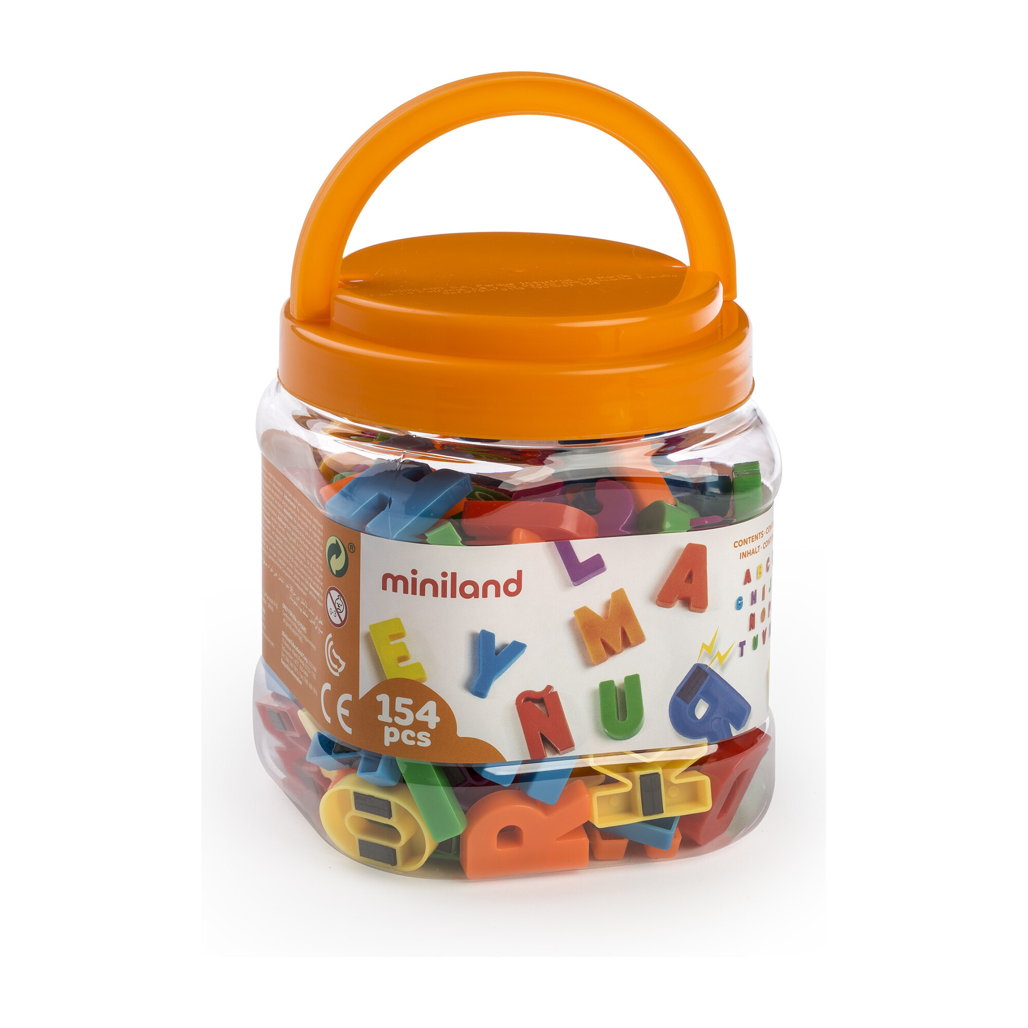 Magnetic Uppercase Letters, 154 Pieces - Play Learning Educational Toys ...