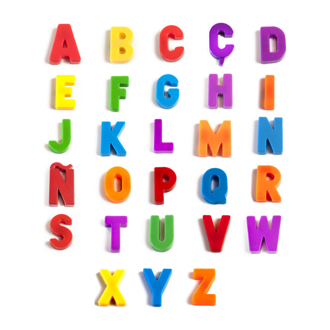 Magnetic Uppercase Letters, 154 Pieces - Play Learning Educational Toys ...