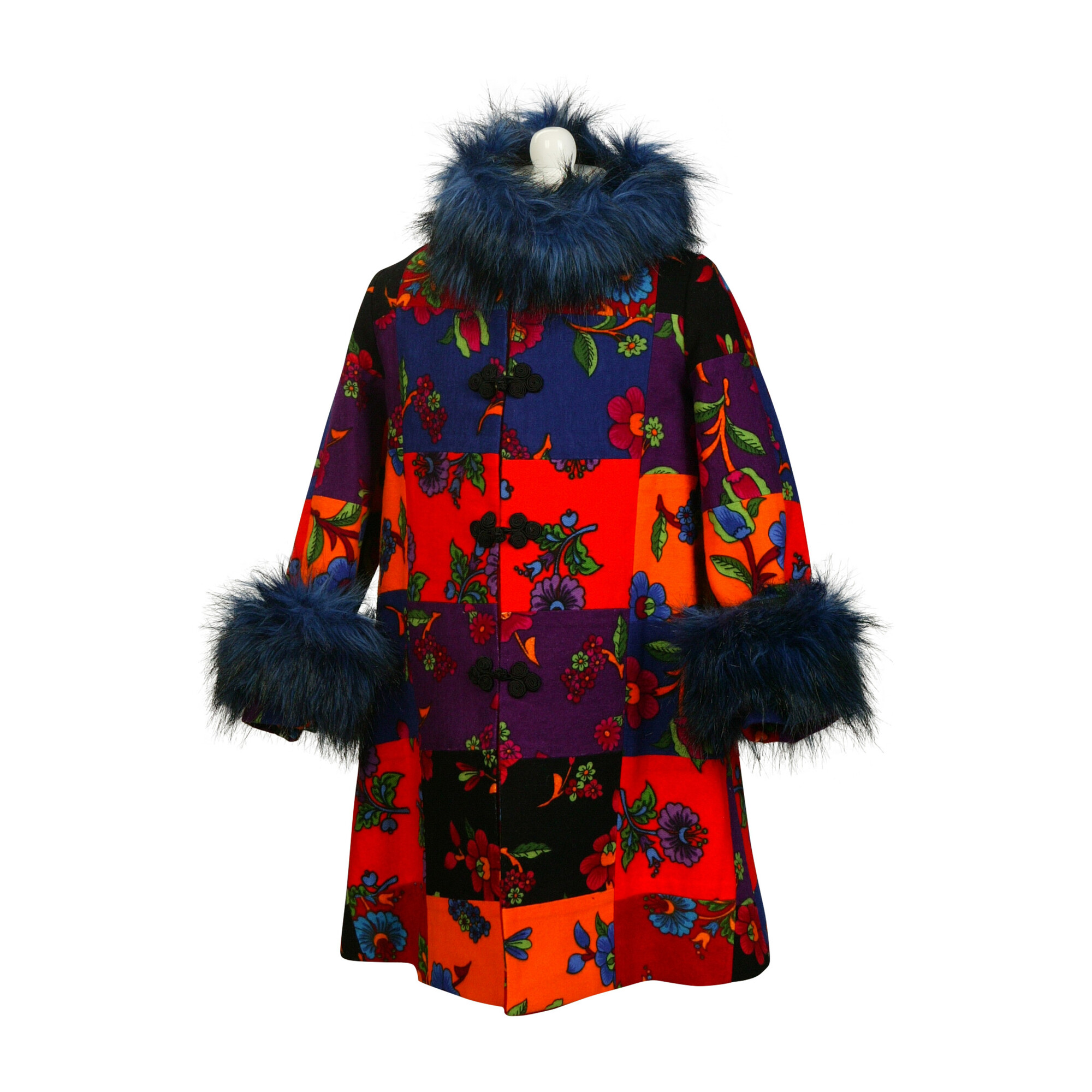 Patchwork Heritage Coat - Kids Girl Clothing Outerwear - Maisonette