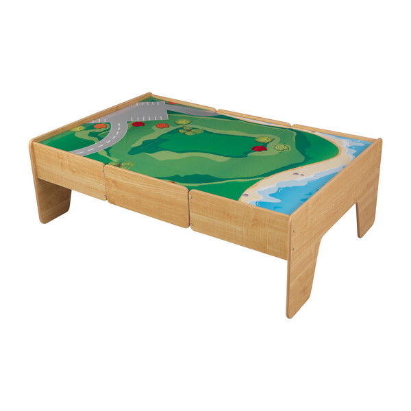 Wooden Play Table, Natural - Home Furniture Play Tables & Desks ...