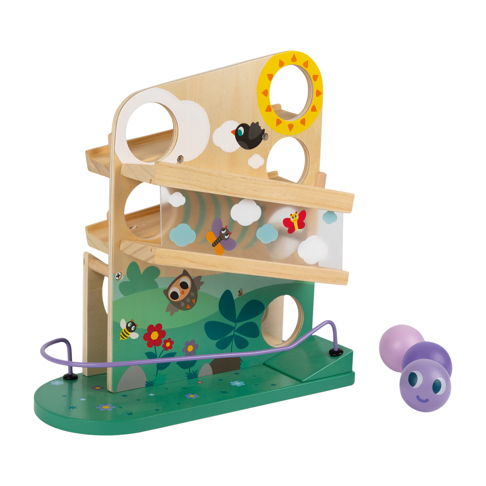 Caterpillar Ball Track - Play Learning Educational Toys - Maisonette