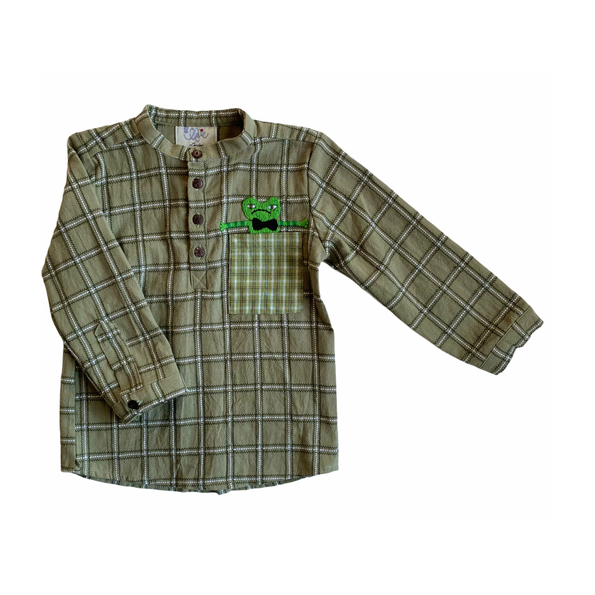 Jeremy Shirt, Green - Kids Boy Clothing Tops - Maisonette