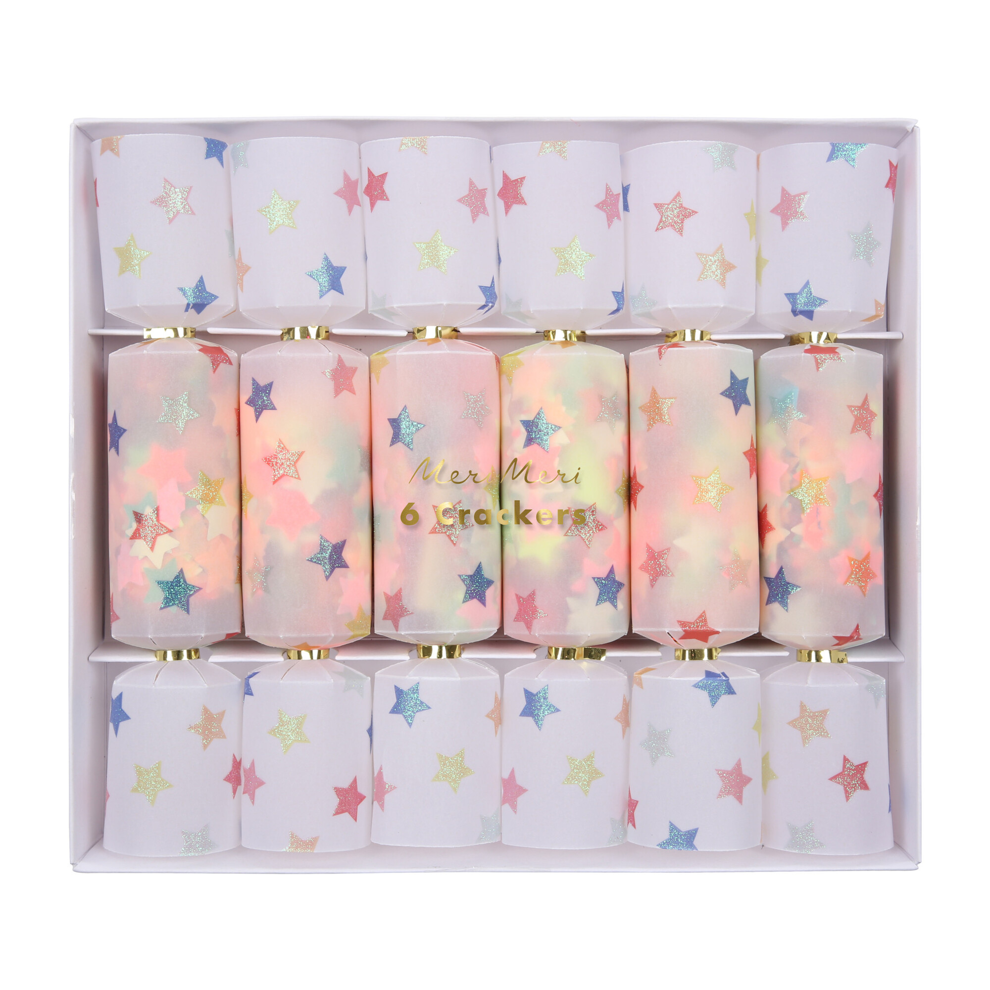 Multicolor Star Confetti Crackers - Home Decor Party Goods - Maisonette