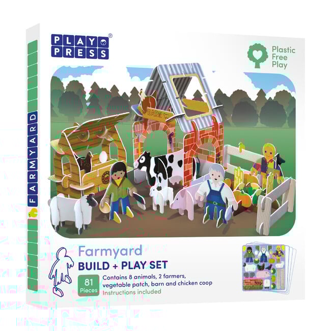 Farmyard Playset - Play Kids Dolls & Doll Accessories - Maisonette