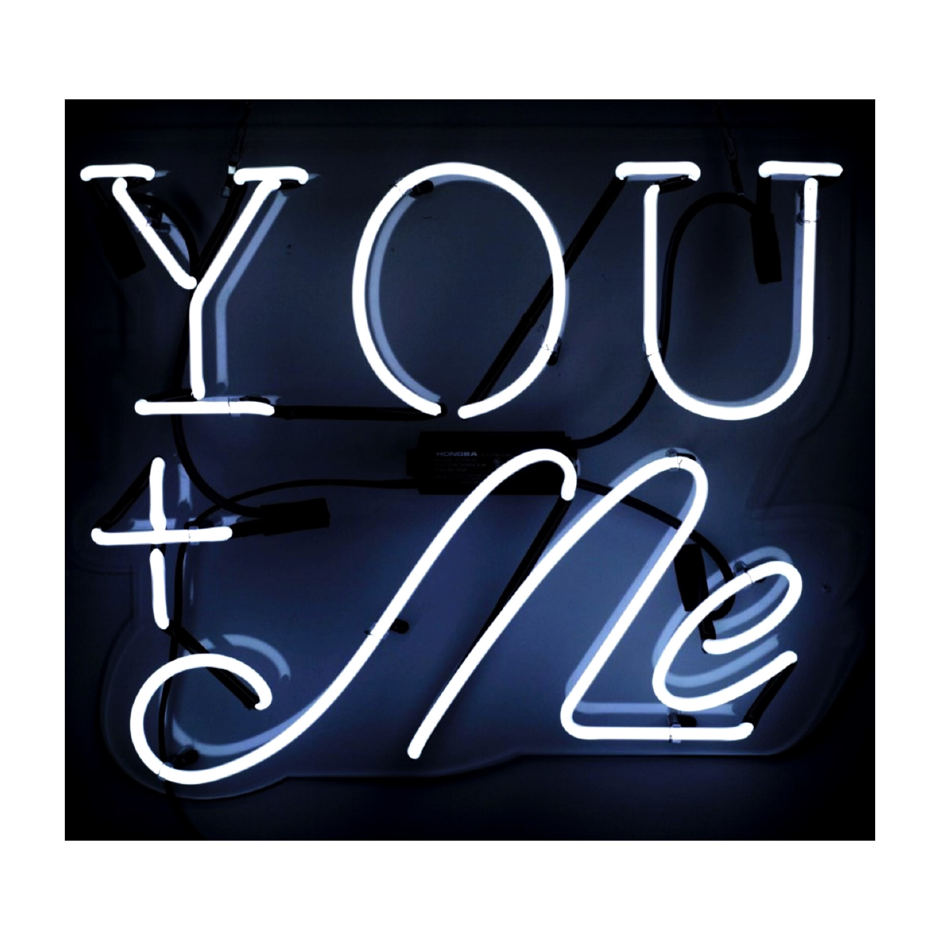 You and Me Neon Sign, White - Home Decor Mirrors & Wall Decor - Maisonette