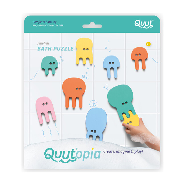 Jellyfish Bath Puzzle - Quut Toys Puzzles | Maisonette