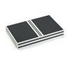 Lacquer Backgammon Set, Grey and White - Aurosi Games | Maisonette