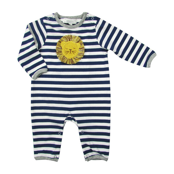 Crochet Lion Babygro - Albetta Rompers | Maisonette
