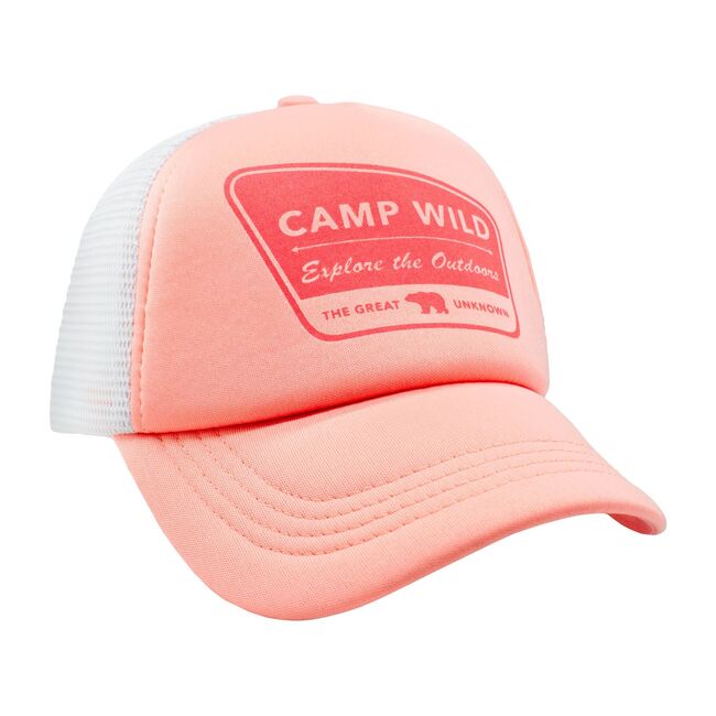 Camp Wild Girls Trucker Hat - Baby Girl Accessories Hats & Mittens ...
