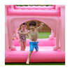 Water Fun Castle Inflatable Kiddie Pool, Pink - Play Outdoor Backyard ...