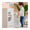 Little Chef Chelsea Modern Play Kitchen, White/Gold - Play Kids Play ...