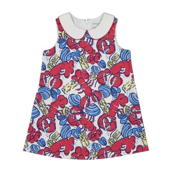Maddie Dress, Clambake Print - Classic Prep Dresses | Maisonette