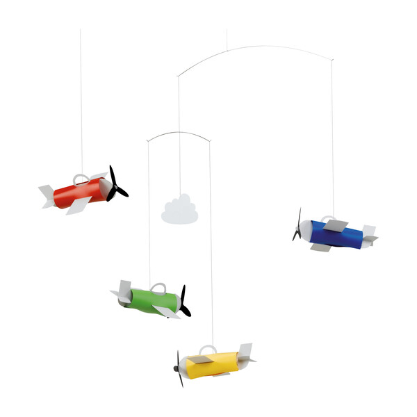 Aeroplane Mobile, Multi - Home Decor Mobiles - Maisonette
