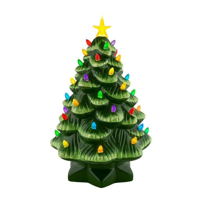 Nostalgic 14" Christmas Tree, Green - Home Seasonal Accents & Decor ...