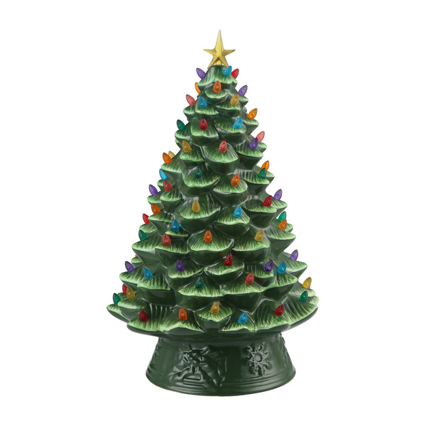Nostalgic 18" Christmas Tree, Green - Home Seasonal Accents & Decor ...