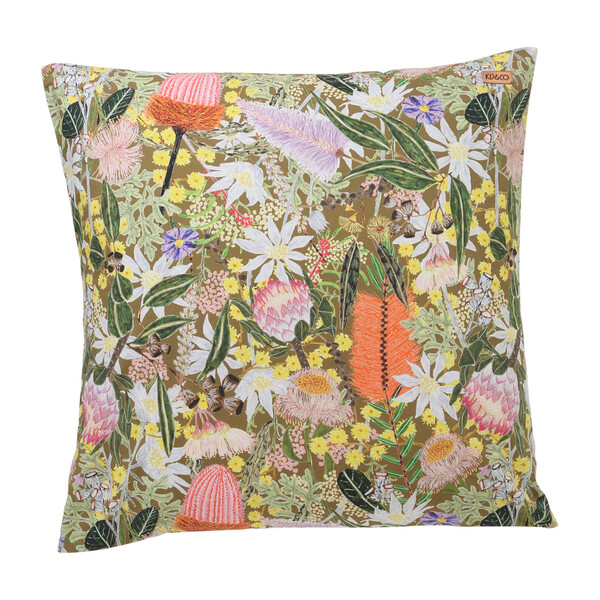 Cotton Euro, Native Plantation - Kip & Co Shams & Pillows | Maisonette