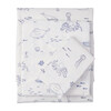Life Aquatic Organic Sheet Set, Marine - Home Bedding & Bath Sheets ...