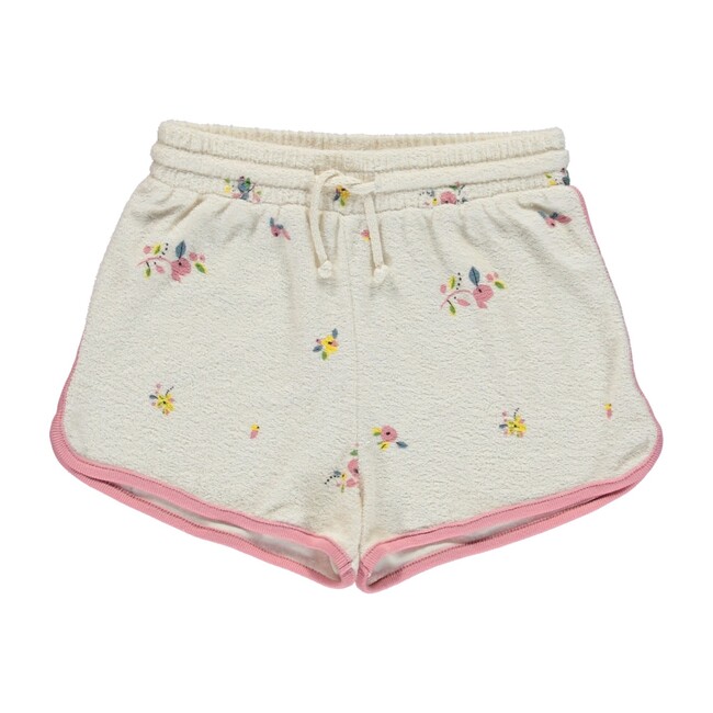 Bea Shorts Natural Flowers - Bebe Organic Shorts | Maisonette