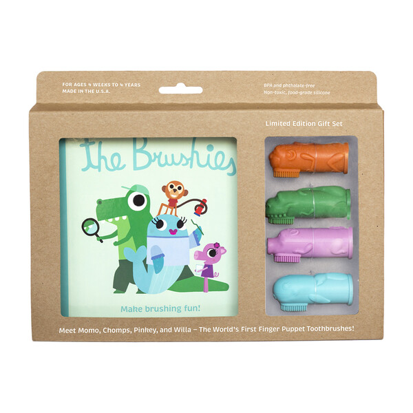 Brushies Full Set with Book - Kids Bath & Body Wellness - Maisonette