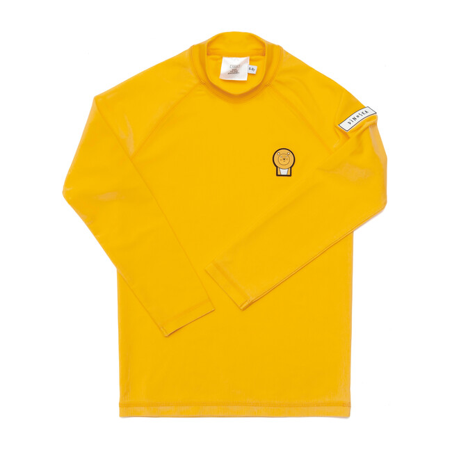 Kids Cub Rash Guard,Yellow - Dinoski Sun Shop | Maisonette